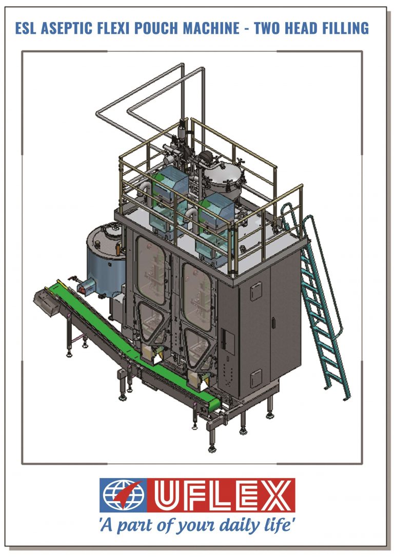 UFlex Launches ESL Aseptic Flexi-Pouch Machine for Packaging