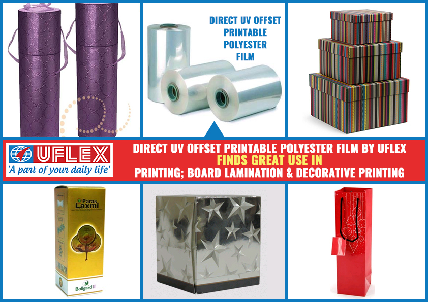 Uflex launches Direct UV Offset Printable Polyester Film | Blog ...