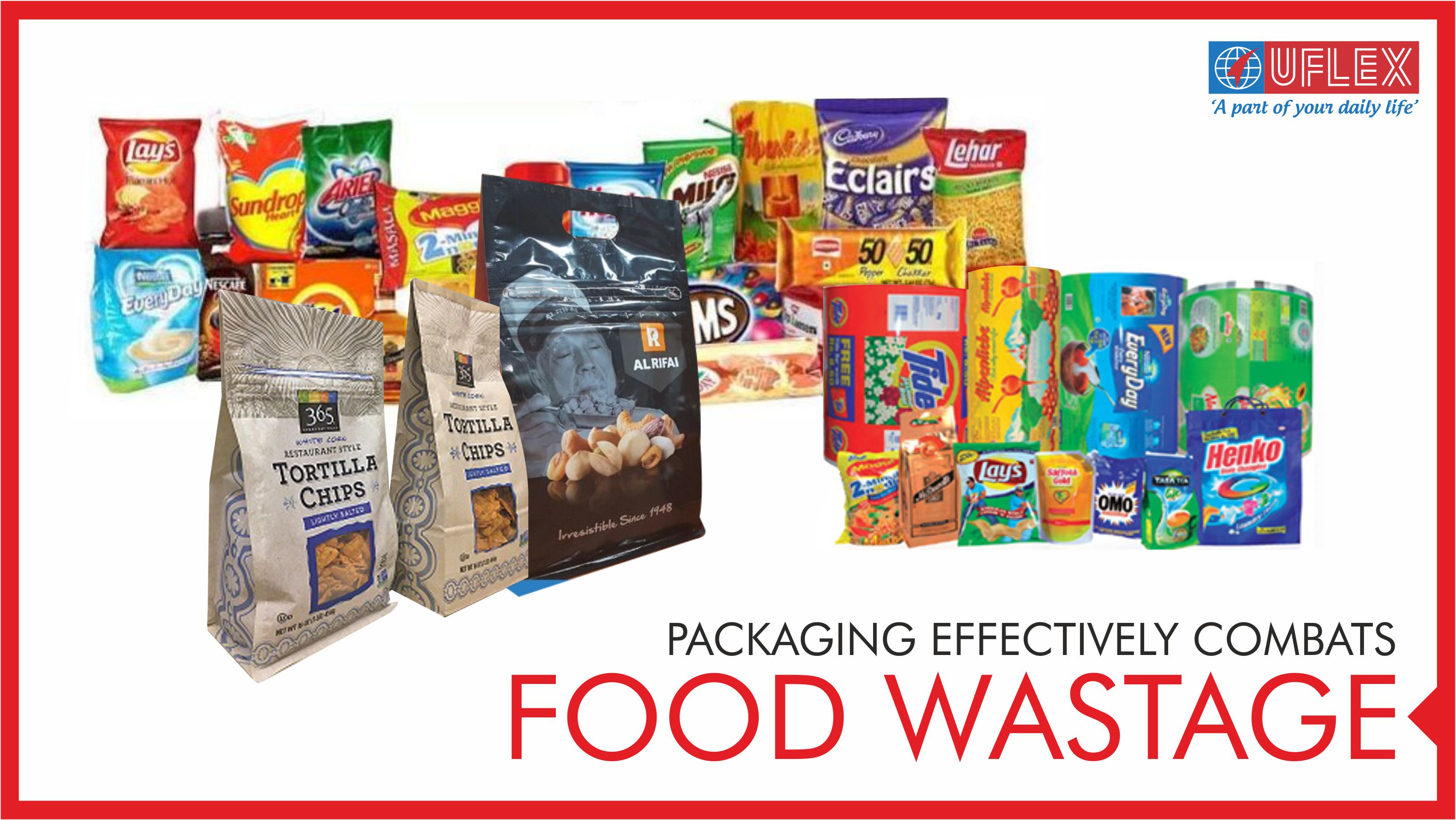 PACKAGING EFFECTIVELY COMBATS FOOD WASTAGE - uflexltd