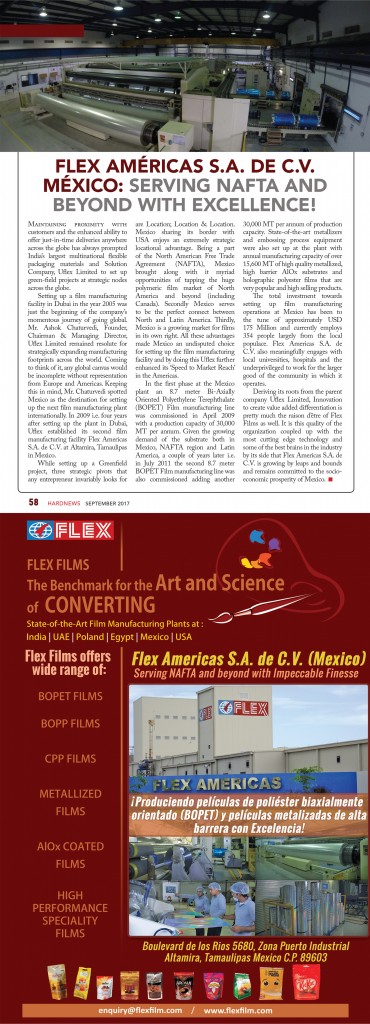 Flex Americas S.A. de C.V. Mexico: Serving NAFTA and Beyond with ...